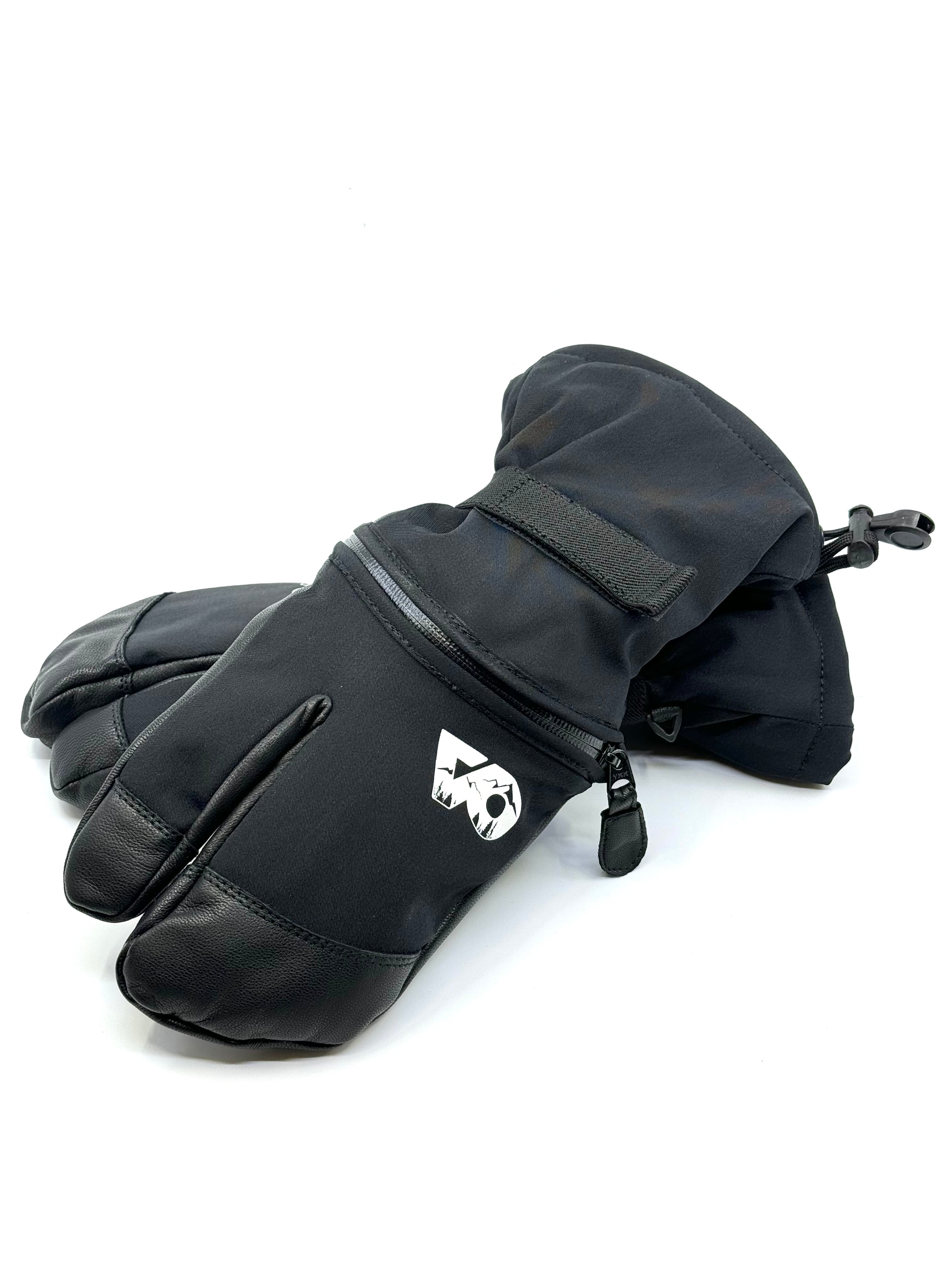 BLACK AND BLACK TRIGGER MITTS – VO Gloves