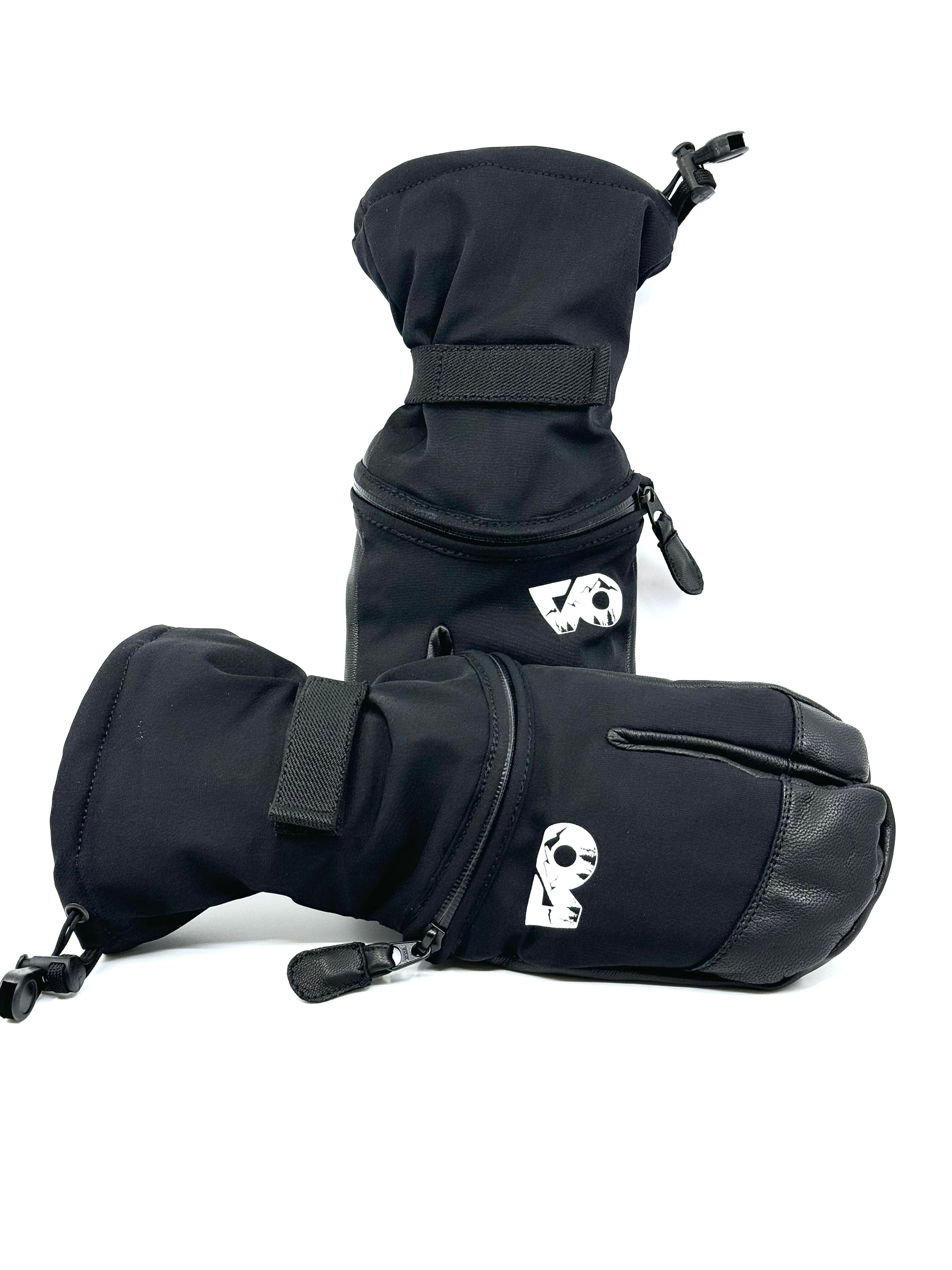 BLACK AND BLACK TRIGGER MITTS – VO Gloves